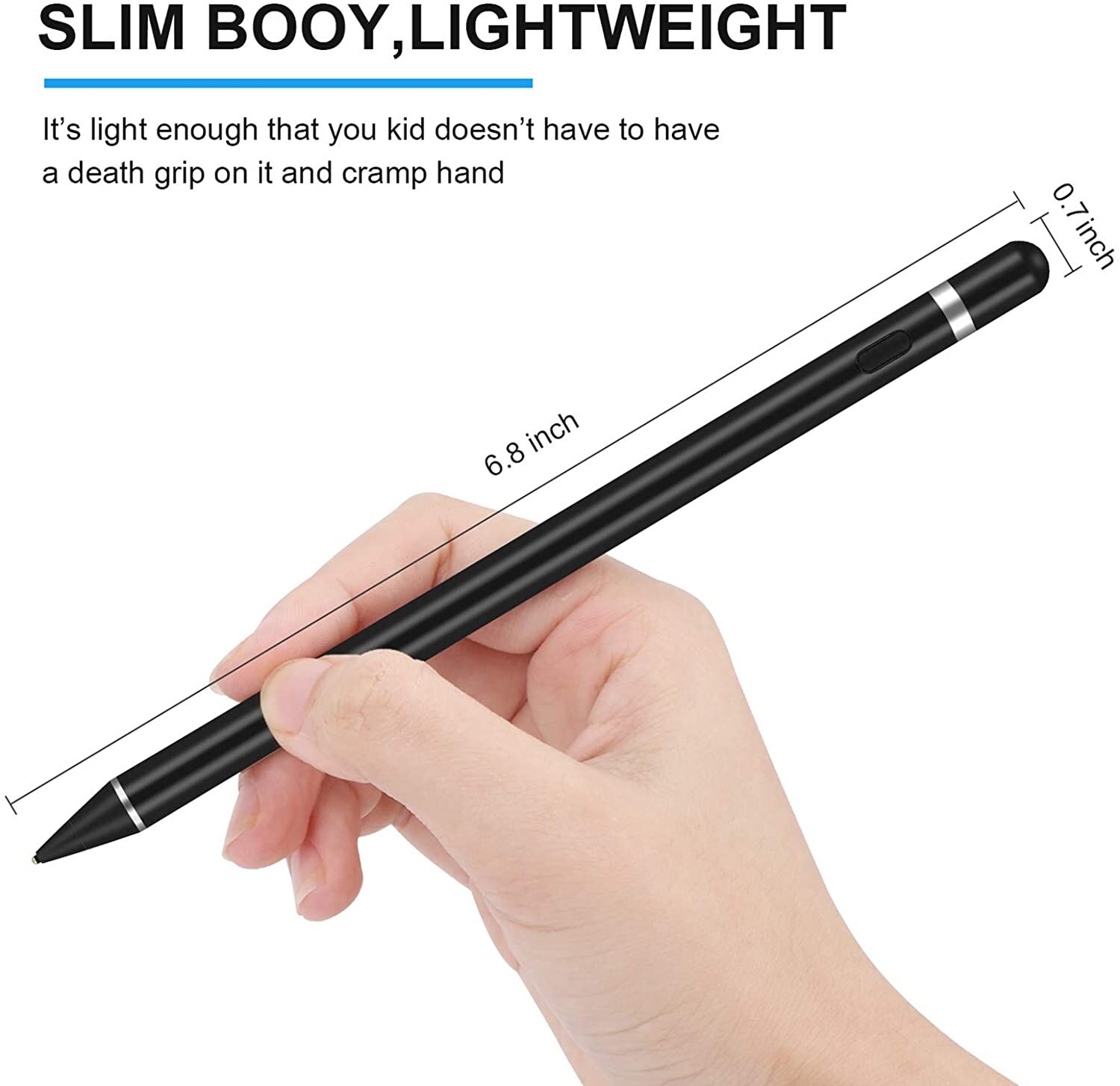 Universal Active Capacitive Styluses Pen With Copper Fine Tip For Touch ...