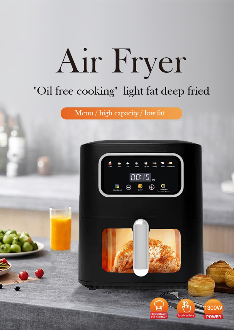 Buy Wholesale China New Product 8l Lcd Smart Air Fryer Toaster Oven ...