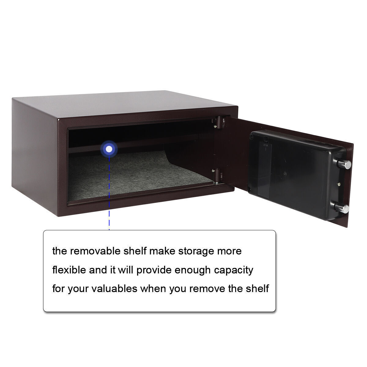 Low Price Metal Review Wall Mount Digit Electron Locker Gun Safe Box ...