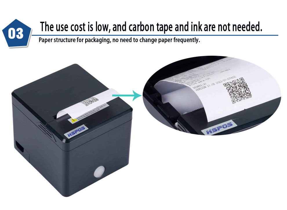 Buy Wholesale China Hspos Newdesign Mini Desktop 80mm Thermal Receipt ...