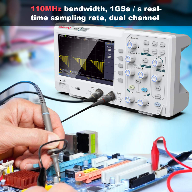 Buy Wholesale China Hanmatek Dos1102 Portable Professional Oscilloscope ...
