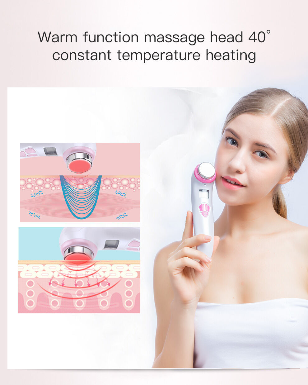 Bigsmile Household Face Rejuvenation Beauty Instrument Pore Cleaning ...