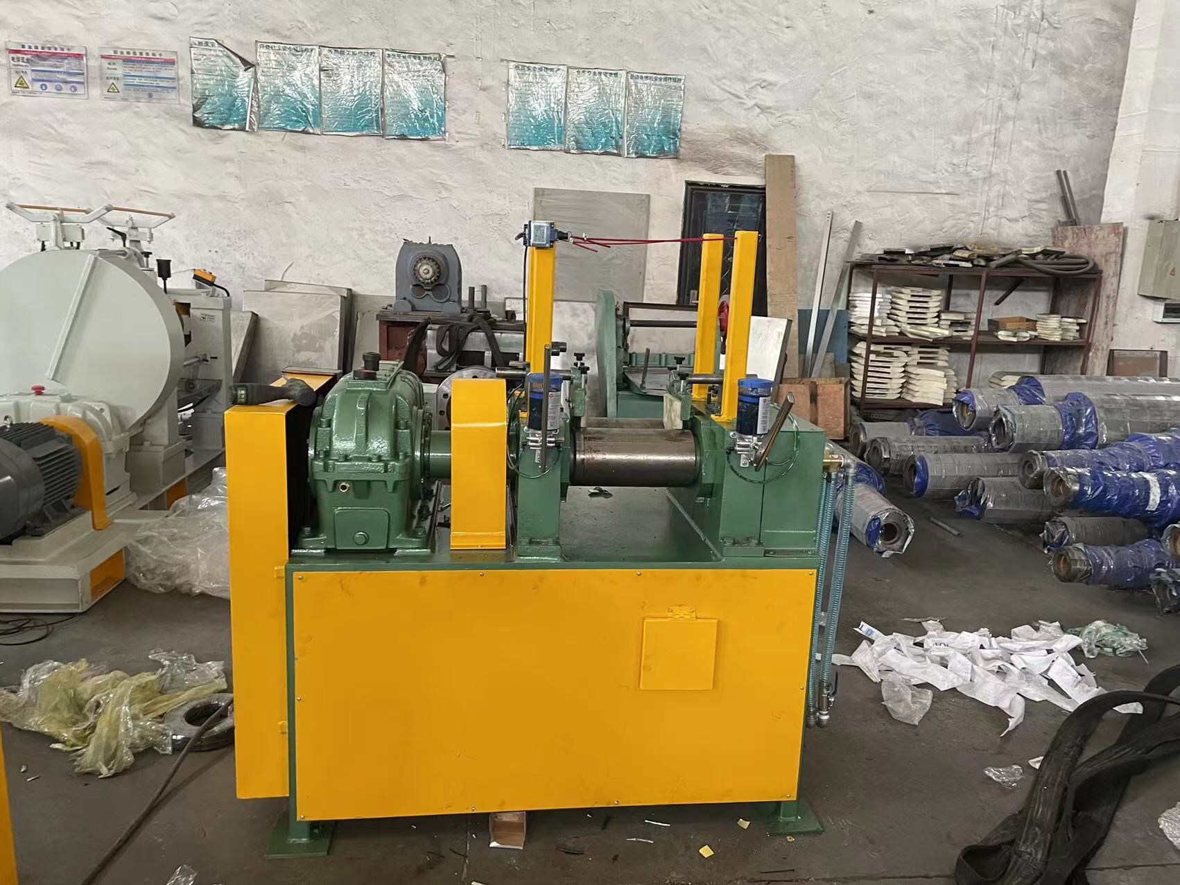 Durable High Output Open Rubber Mixing Mill/ Two Roll Mill / Rubber ...