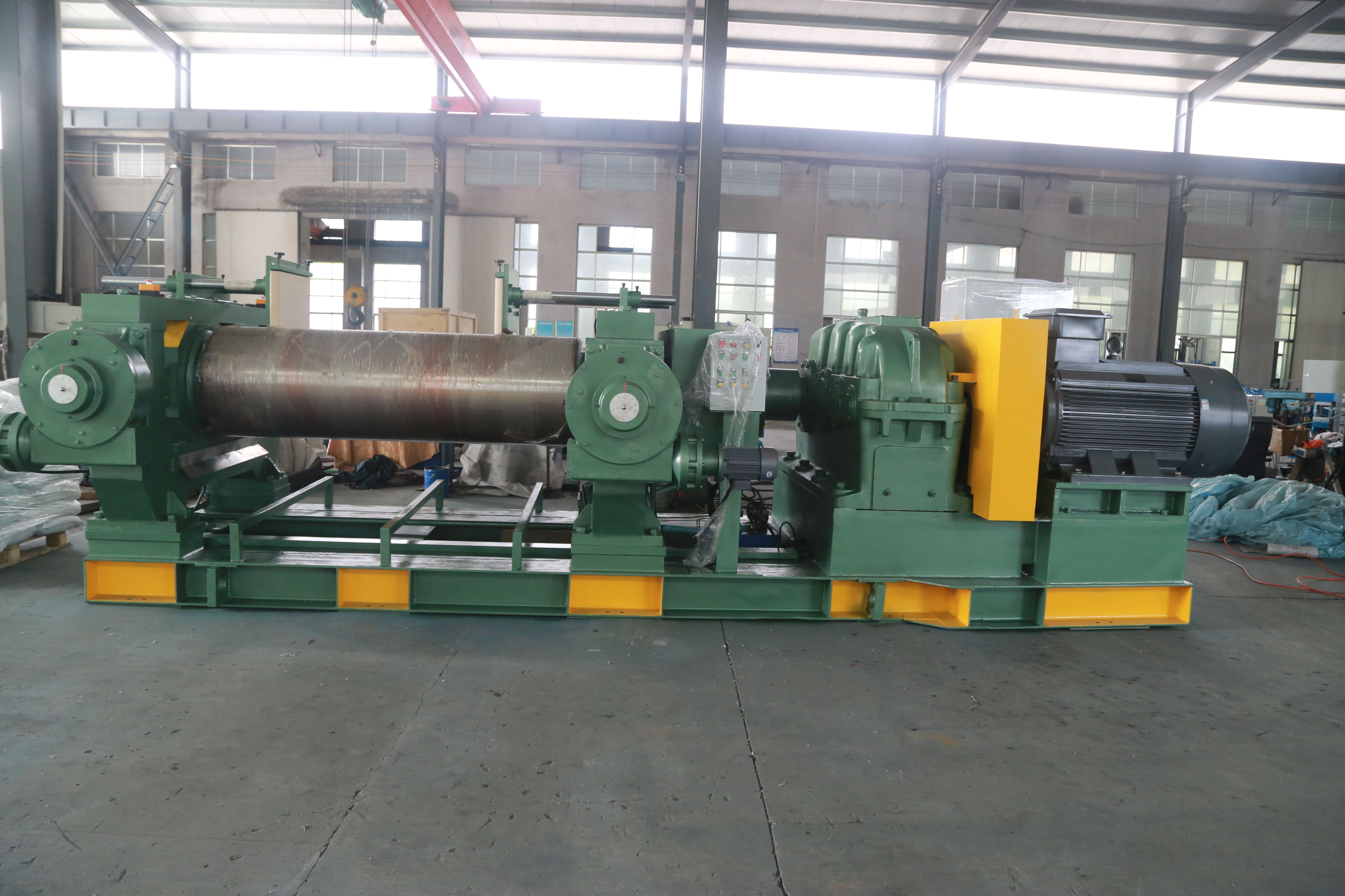 Durable High Output Open Rubber Mixing Mill/ Two Roll Mill / Rubber Mixing Machine, Rubber ...