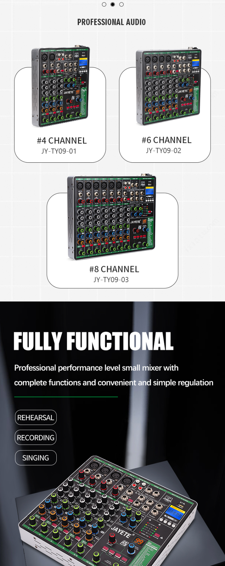 Buy Wholesale China High Quality Professional Dj Controller Mixer Sound ...