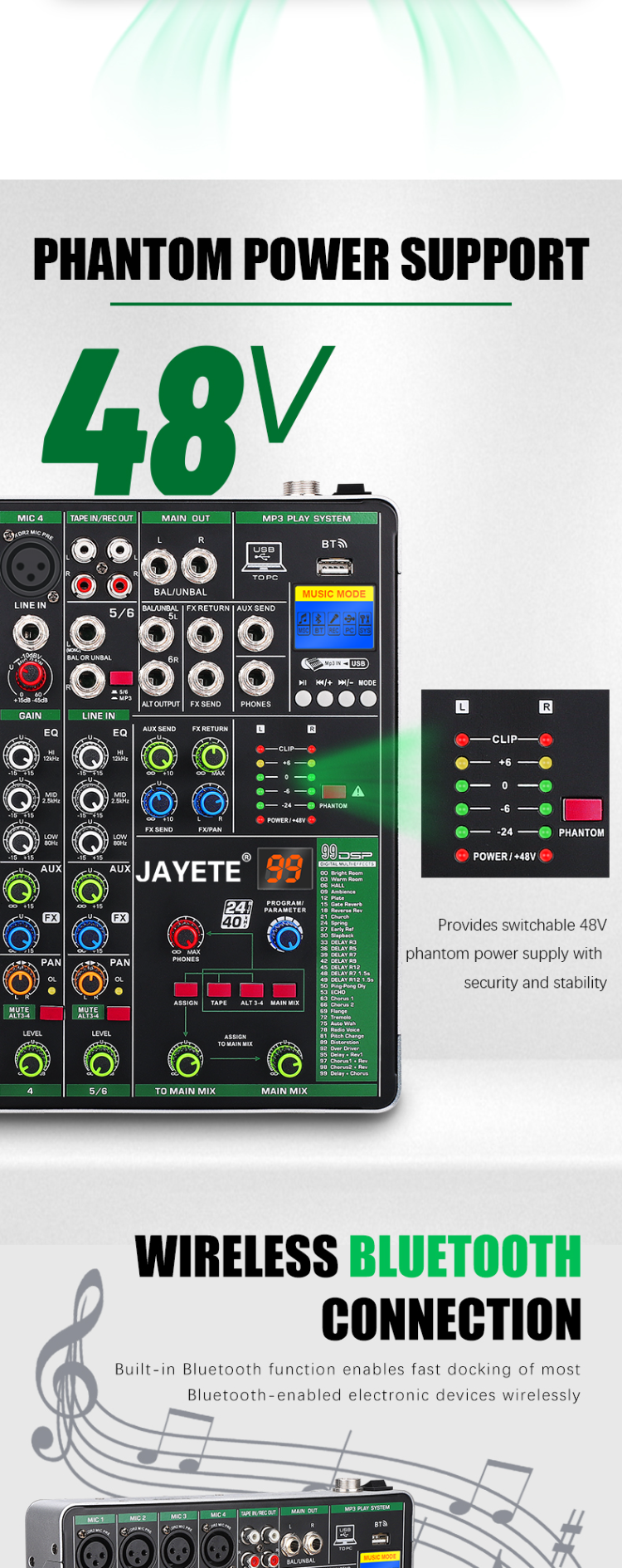 Buy Wholesale China High Quality Professional Dj Controller Mixer Sound ...