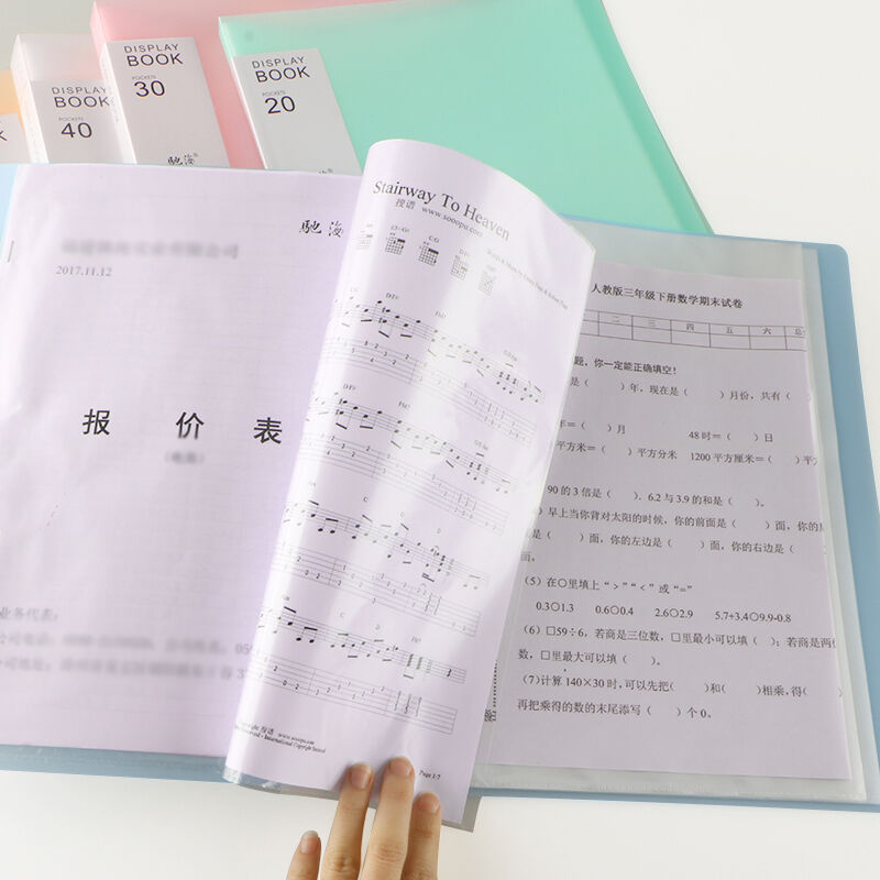 Buy Wholesale China Office Supplies A4 A3 A6 Clear Color Transparent ...