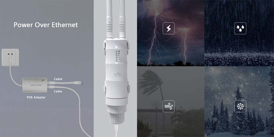 Buy Wholesale China Outdoor High Power Wireless Wifi Repeater Wifi ...