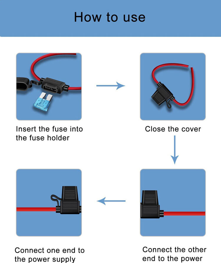 Buy Wholesale China Water Resistant Splash Proof In-line Fuse Holder ...