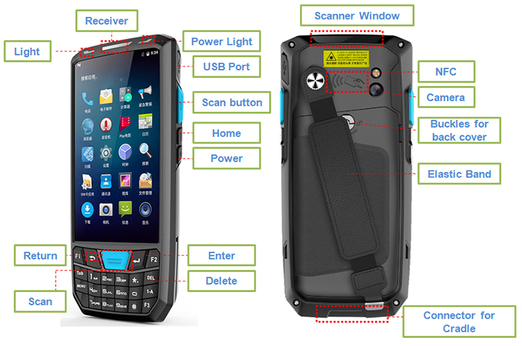 Bulk Buy China Wholesale 4g Lte Industrial Rugged Android Touch Screen ...