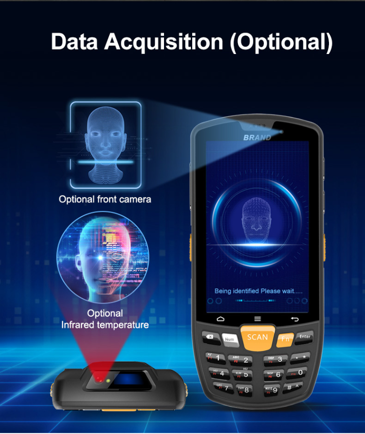 Buy Wholesale China P40t-s Custom Android Handheld Mobile Terminal Car Pda 1d 2d Qr Barcode ...