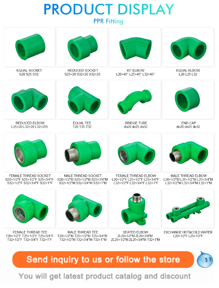 Bulk Buy China Wholesale Ifan Factory Direct Sales Ppr Pipe Fittings Brass Insert Material ...