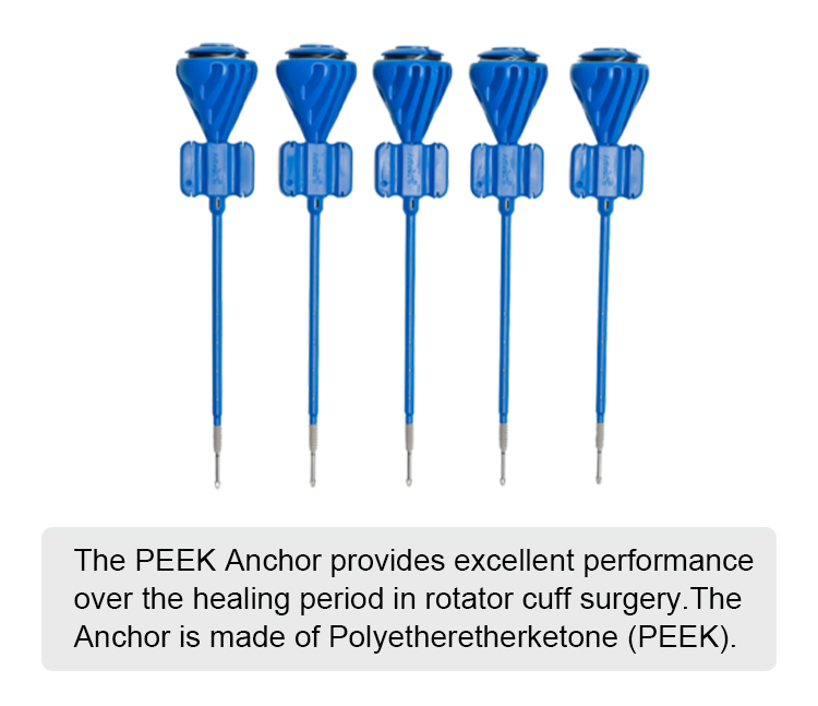 Latest Technology Sports Medical Medical Peek Sutue Knotless Anchor ...