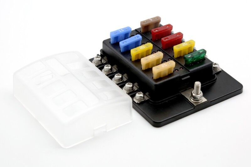 10 Way Screw Nut Terminal Blade Fuse Block $12 - Wholesale China Fuse ...
