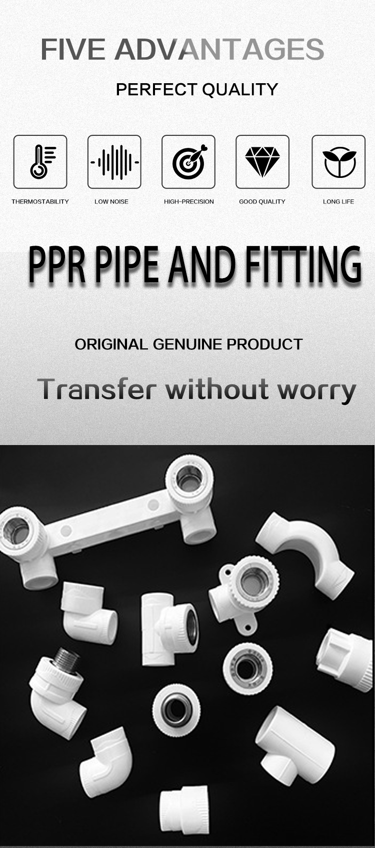 Buy Wholesale China Plastic China Ppr Pipe List With Low Price & China ...