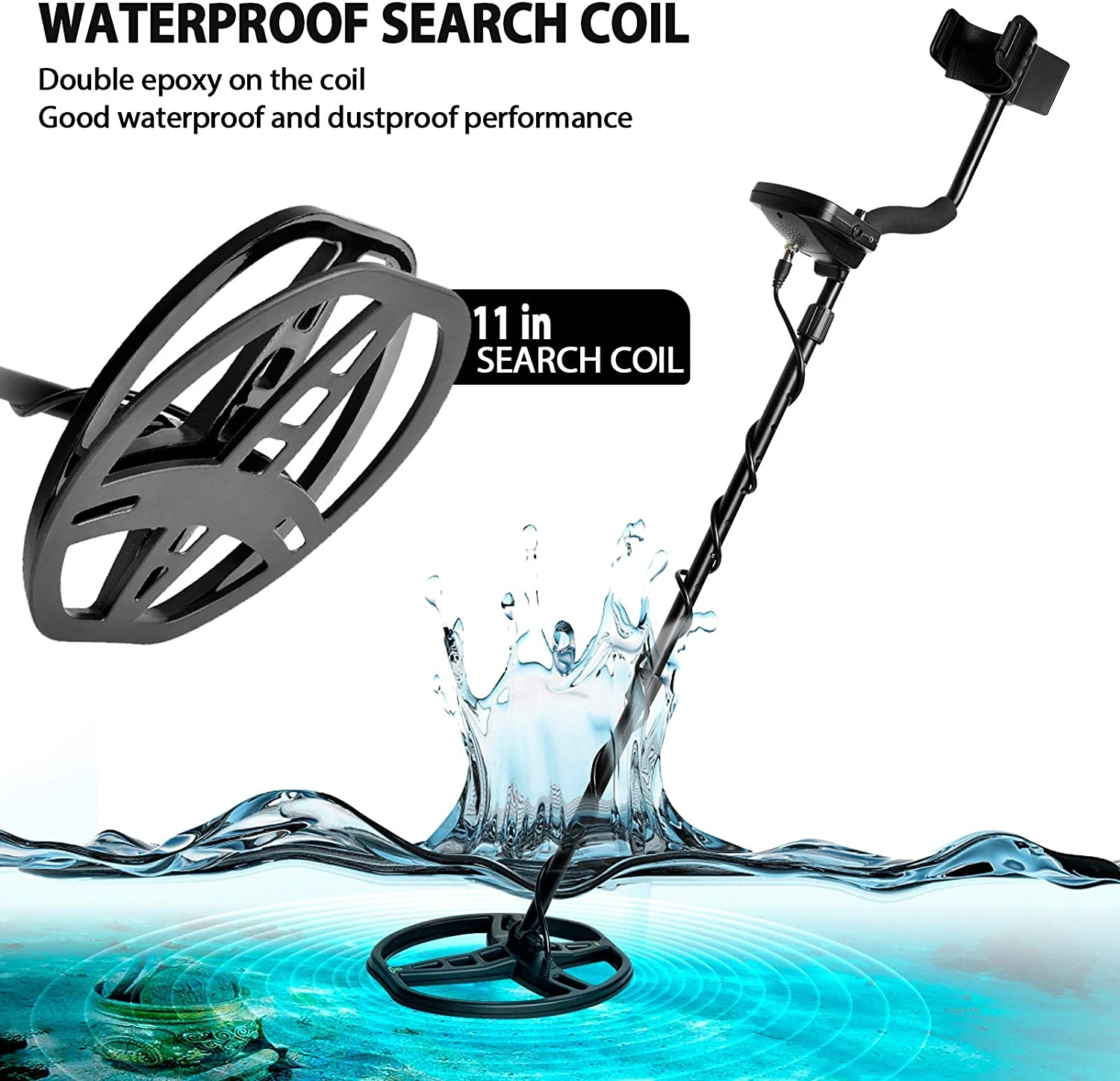 Hot Sale Professional Metal Detector Tx-850 High Sensitivity Treasure ...