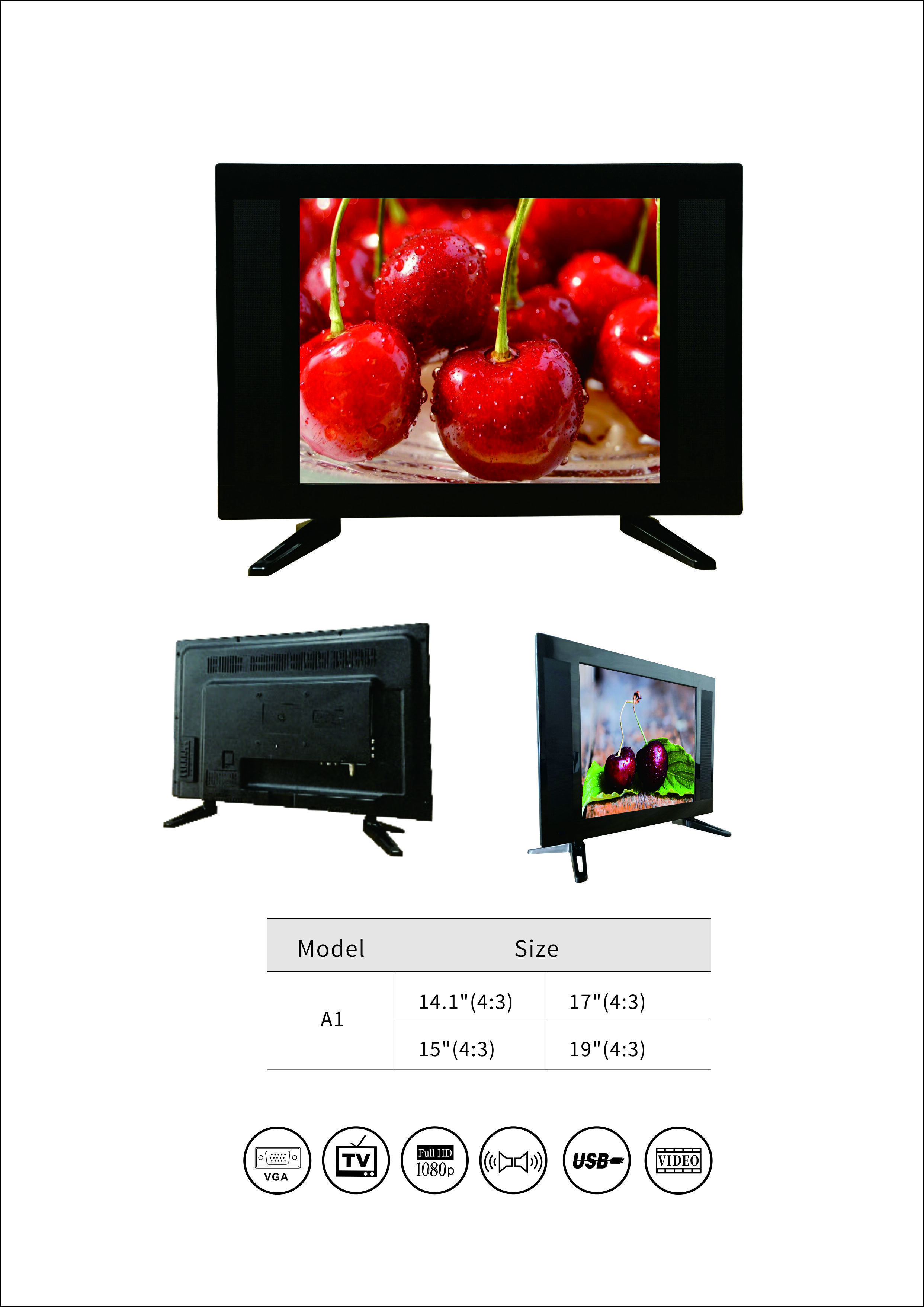 Buy Wholesale China Lcd Tv 12v 220v Volts 15 17 19 22 24 32 Inch 12v Dc ...