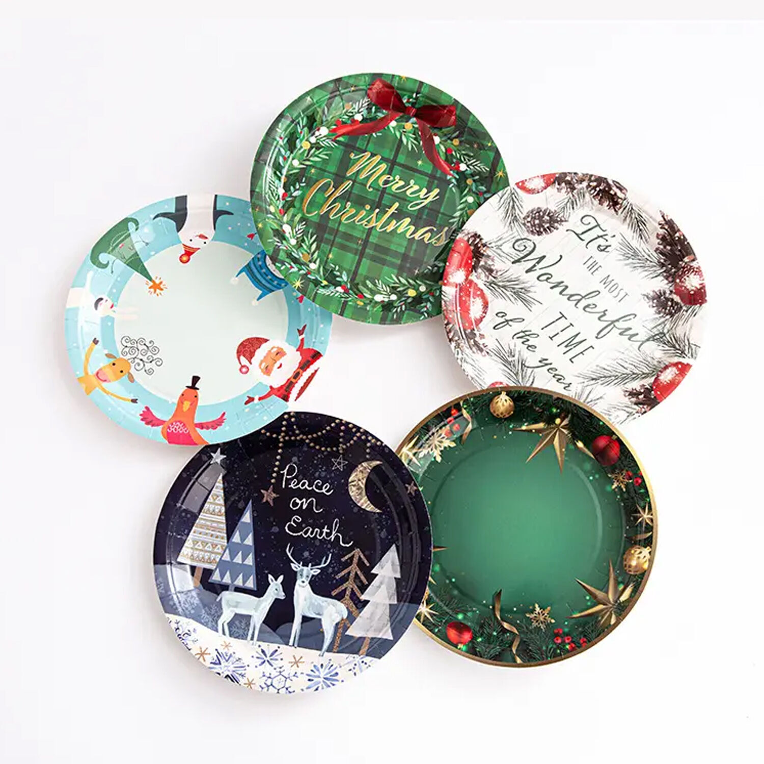 Buy Wholesale China Factory Supplier Christmas Theme Disposable Paper ...