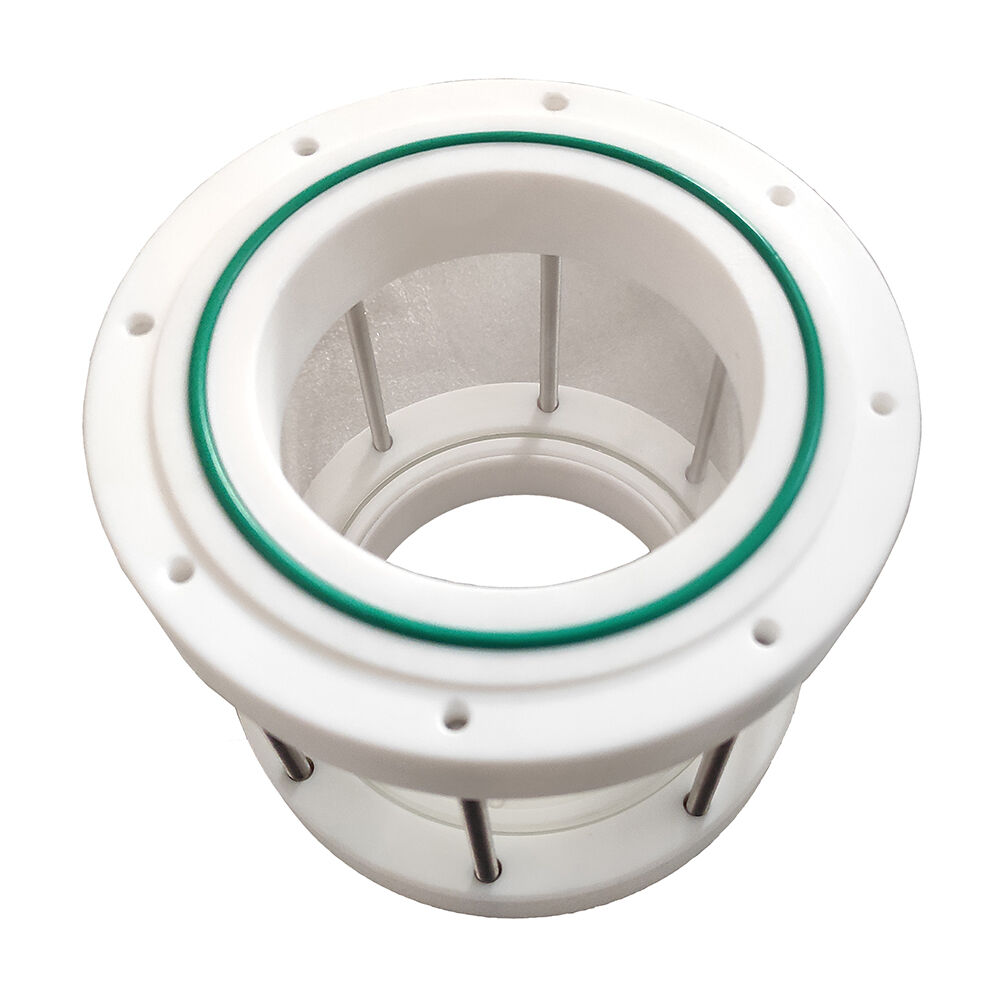 Industrial Pipe Fitting Glass Tube Frpp Plastic Oil Flow Indicator ...