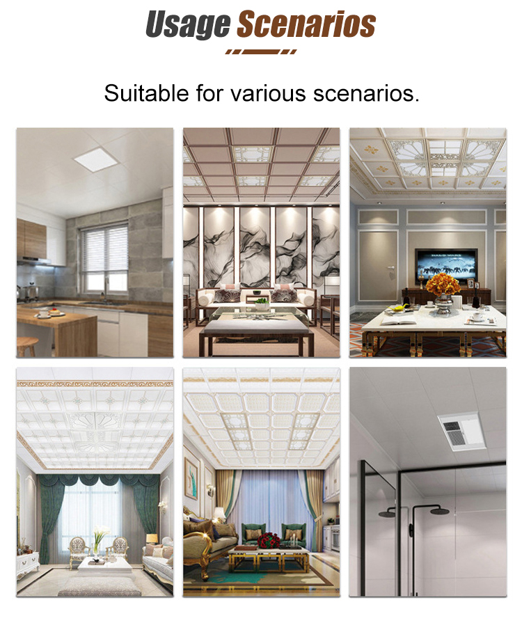 Buy Wholesale China New Arrival Interior Decoration Board False Ceiling Pvc Laminated Ceiling ...