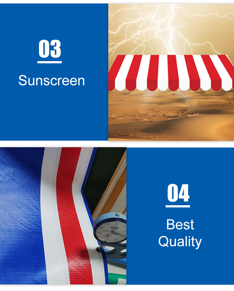 Buy Wholesale China Customized Striped Tarps Color Tarpaulin Strip ...