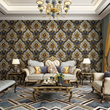 Bulk Buy China Wholesale Beautiful Design Damask New Arrival Embossed ...