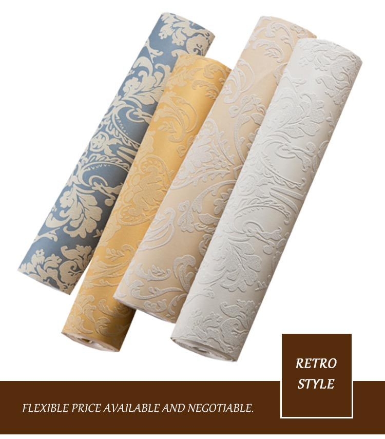 High Quality China Gold Pvc Wallpapers/wall Coating Others Wallpapers ...