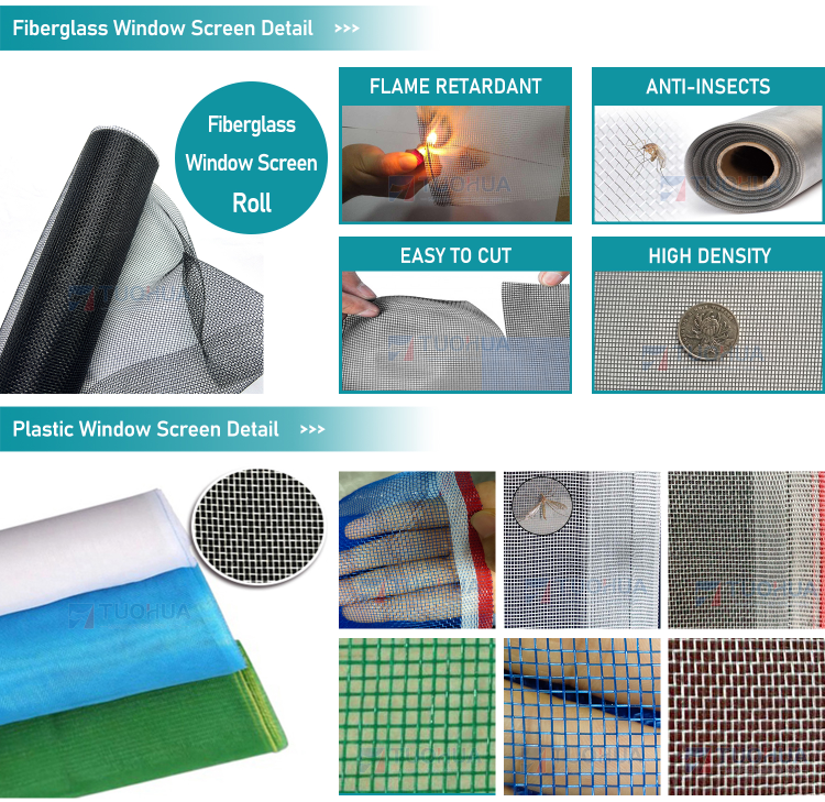 Pvc Coated Fiber Glass Window Screen/ Mosquito Net For Windows - Buy ...