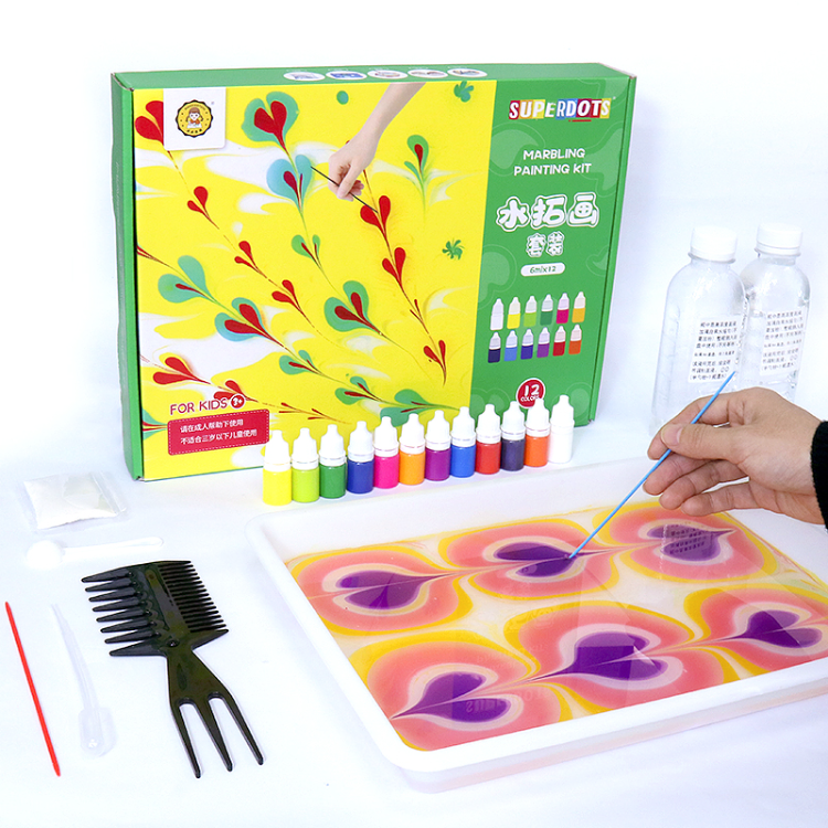Buy Wholesale China Hot Selling Toys Marbling Art Creative Painting Set ...