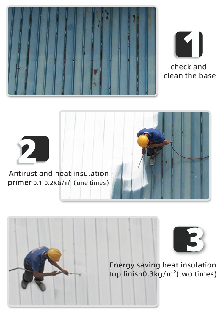 Buy Wholesale China Thermal Insulation Paint For Roof Reflective Cooling Paint For Roof Heat ...