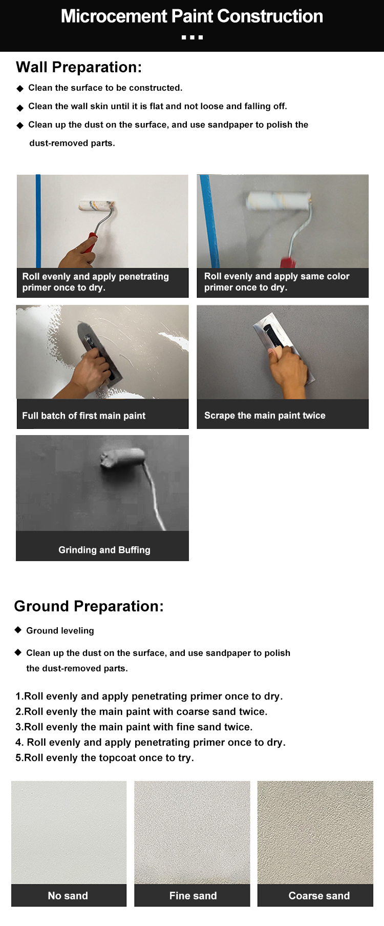 Buy Standard Quality China Wholesale Vissney Microcement Wholesaler Low ...