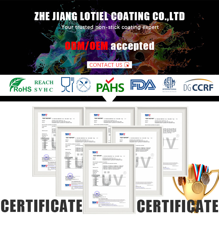 Bulk Buy China Wholesale Factory Wholesale Water Based Non-stick Coating For Pan Ptfe Coating ...