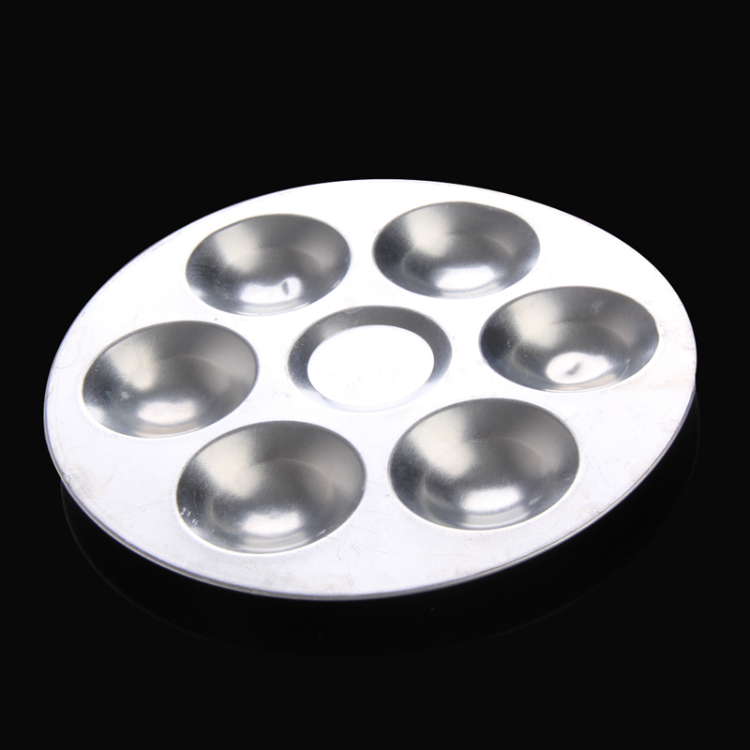 Buy Wholesale China Aluminum Round Oil Painting Palette Artist Paint ...