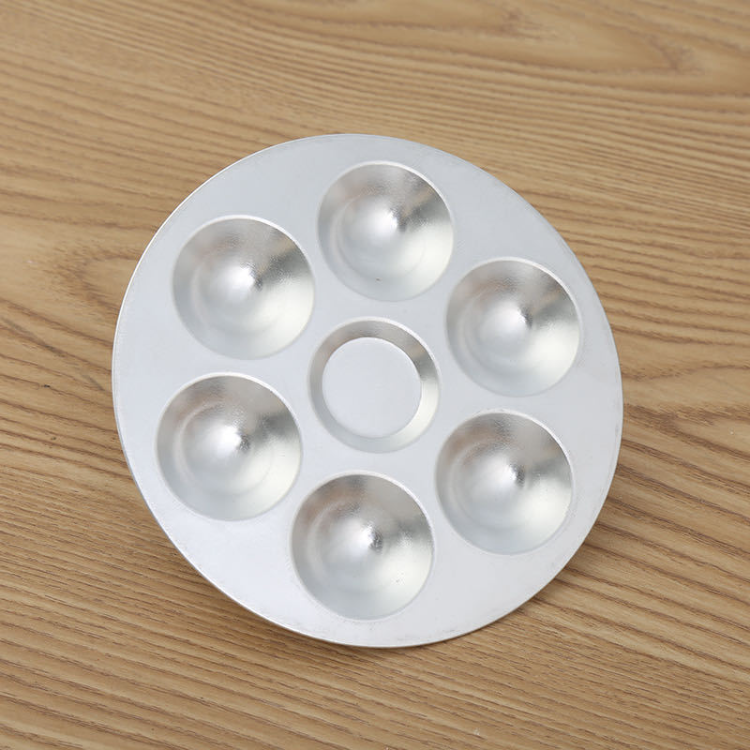Buy Wholesale China Aluminum Round Oil Painting Palette Artist Paint ...