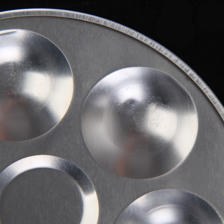 Buy Wholesale China Aluminum Round Oil Painting Palette Artist Paint ...