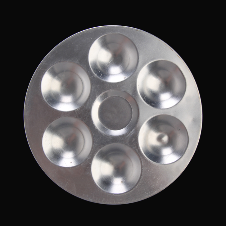 Buy Wholesale China Aluminum Round Oil Painting Palette Artist Paint ...