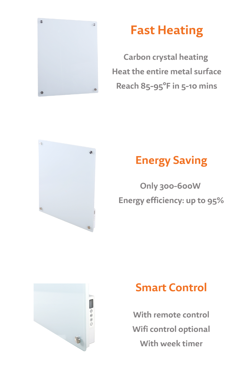 Buy Wholesale China Infrared Electric Home Carbon Crystal Wall Glass ...