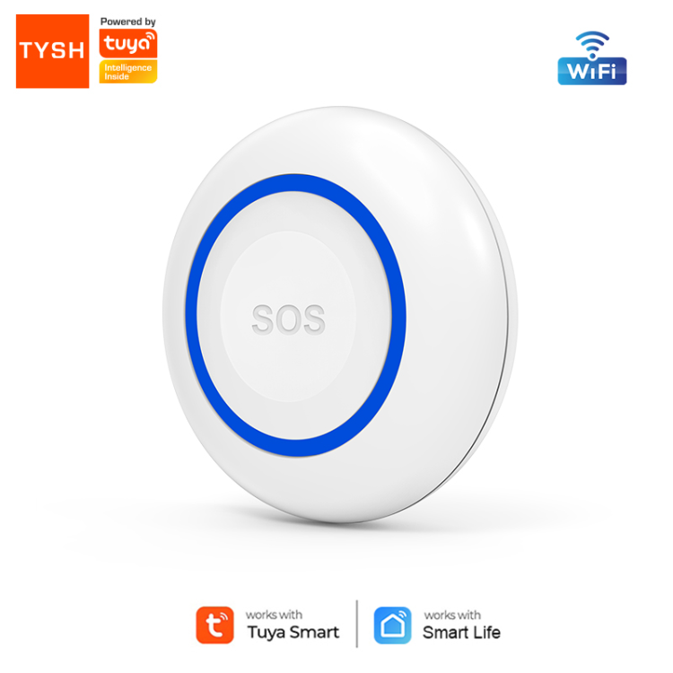 Tysh Smartlife Tuya Supplies Emergency Call Wifi Alarm Button Remote ...
