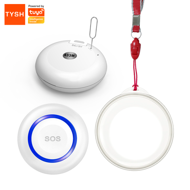Tysh Smartlife Tuya Supplies Emergency Call Wifi Alarm Button Remote ...