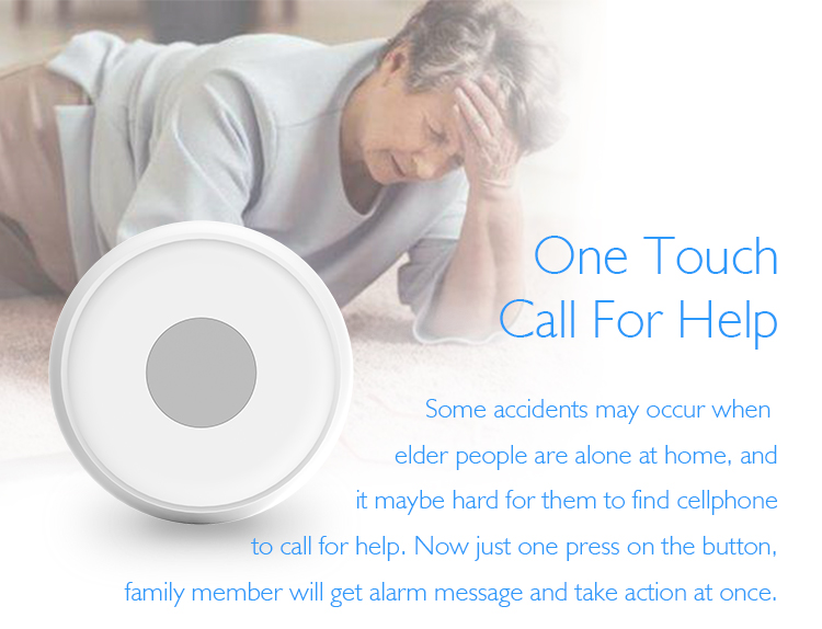 Bulk Buy China Wholesale Smart Small Wireless Panic Push Button Alarm ...