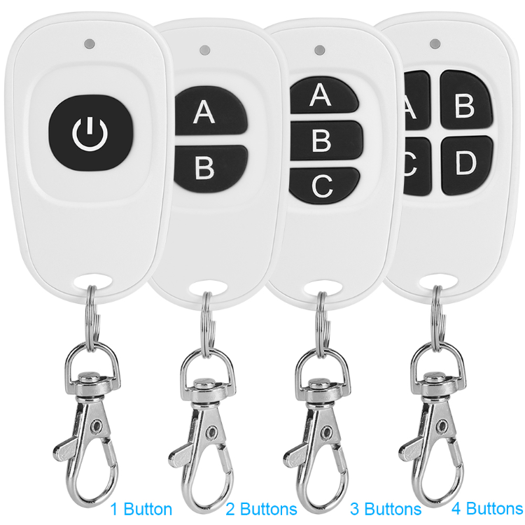 Buy Wholesale China 1/2/3/4 Buttons 3v 433mhz Wireless Remote Control ...