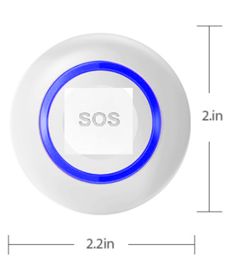 For Emergency The Elderly Smart Panic Button Long Battery Life Tuya Smart Life Outdoor Wifi ...