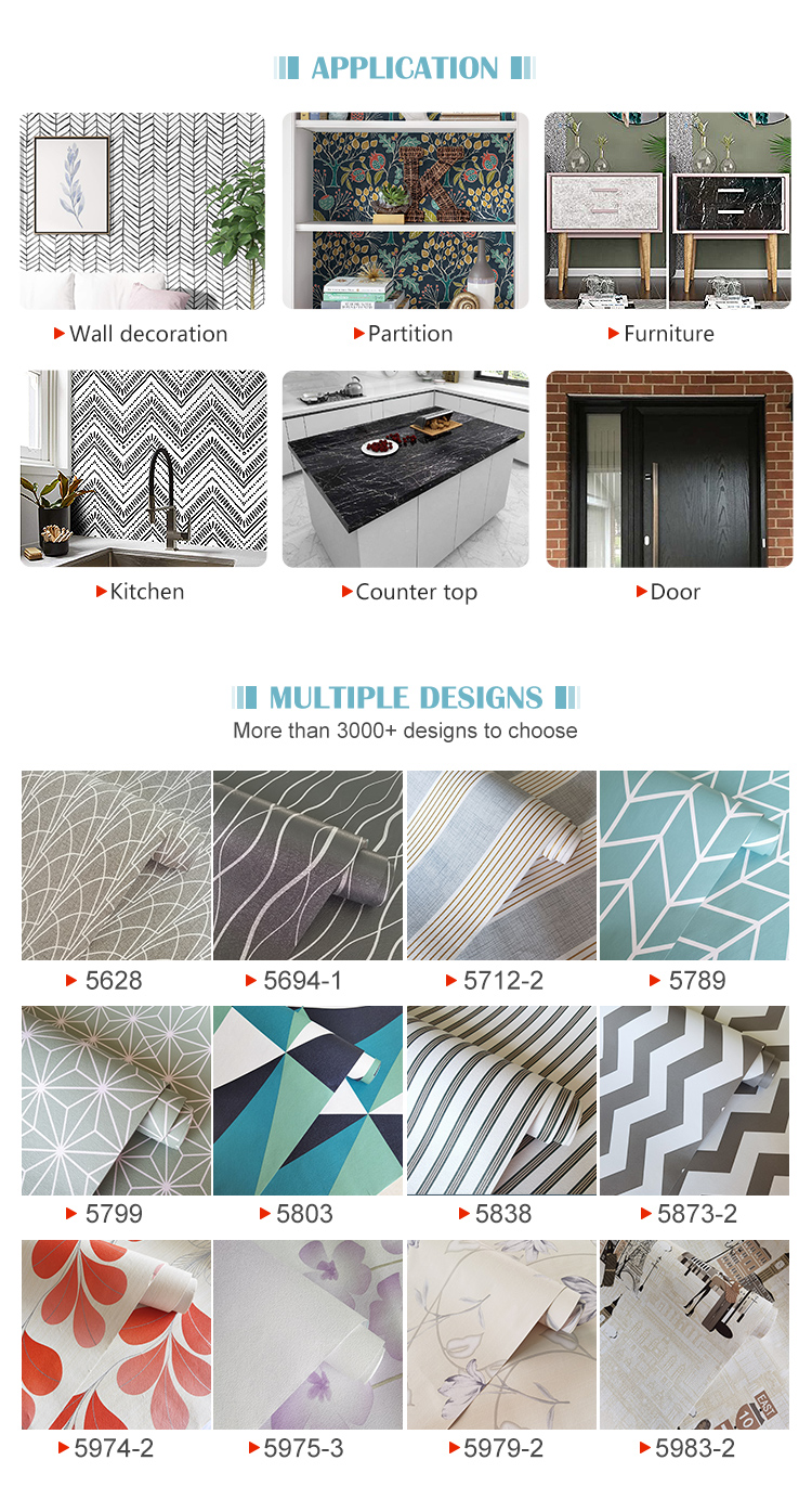 Buy Wholesale China High Quality Wholesale Pvc Wall Paper Colorful ...