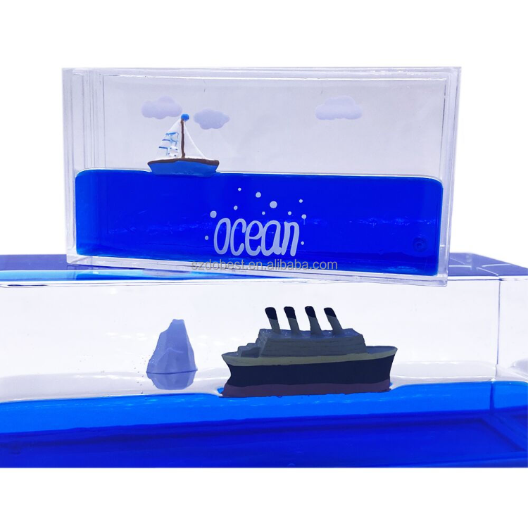 Buy Wholesale China Hot Sell Trending Blue Water-filled Desk Toy Liquid ...