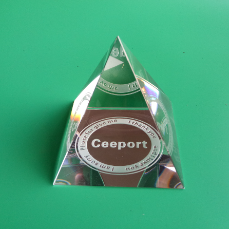 Buy Wholesale China Pujiang Wholesale 60mm 80mm Glass Crystal Pyramid ...