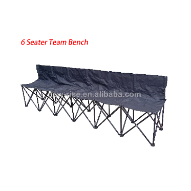 Buy Wholesale China 4 6 9 Seater Portable Folding Foldable Bench Team ...