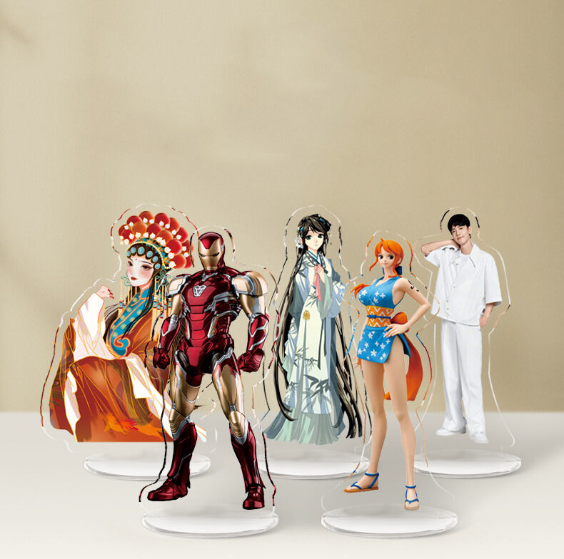Buy Wholesale China Custom Shape Custom Acrylic Standee Uv Print Anime ...