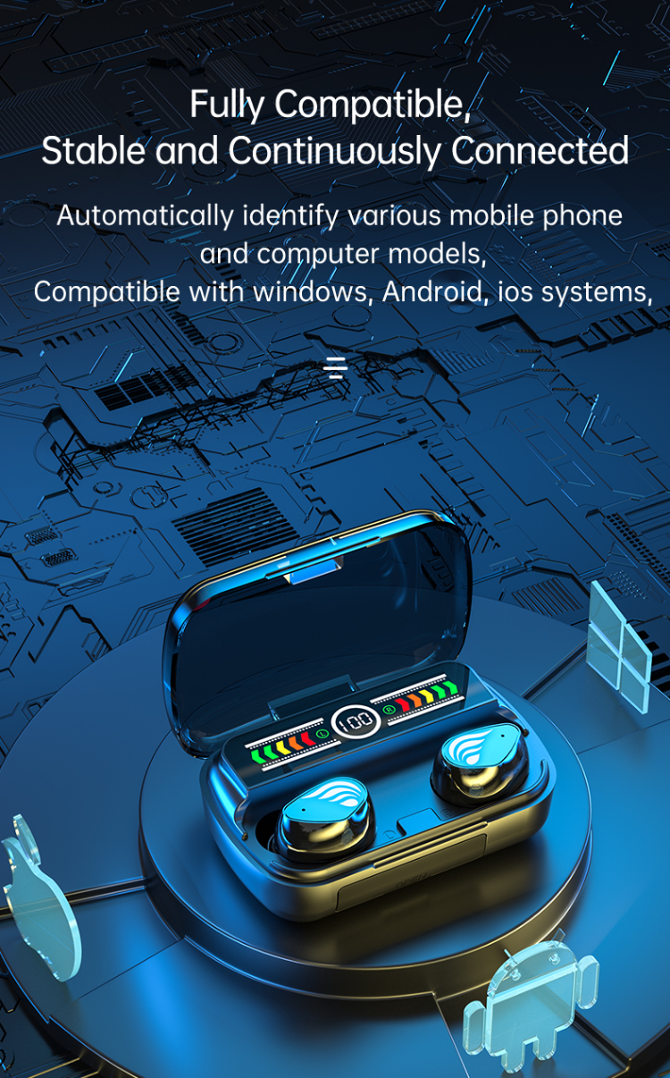 Buy Wholesale China M27 Tws Earbuds 9d Hifi Stereo Waterproof In Ear ...