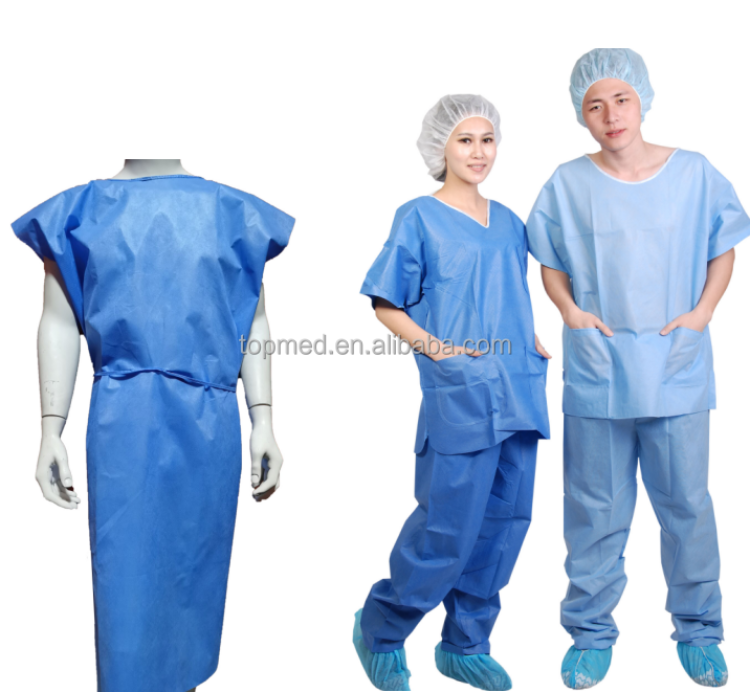 Buy Wholesale China Cheap Price Disposable Hospital Short Sleeve ...