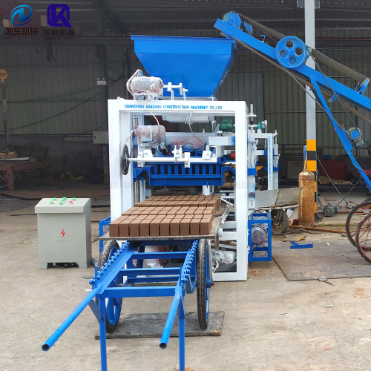 Kaidong Qtm2-45 Hollow Block Machine Manual Egg Laying Brick Making ...